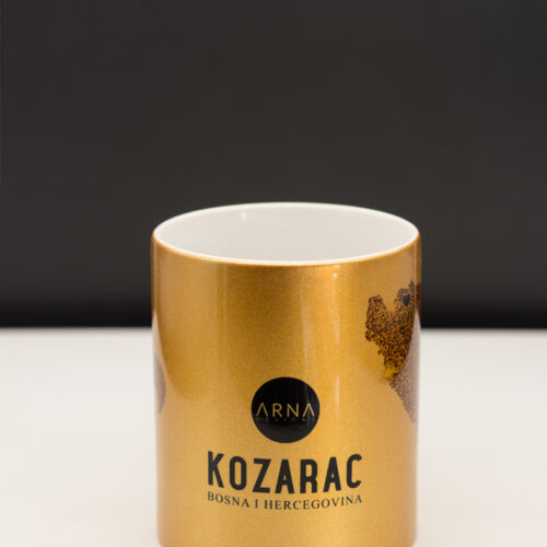 Bijela BiH Šolja sa gradom po želji - ARNA Designs