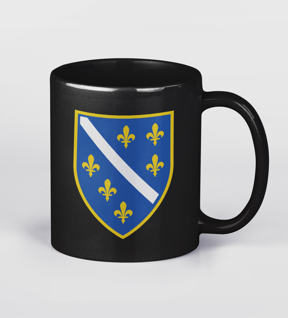 Grb BiH - Crna Šolja - ARNA Designs