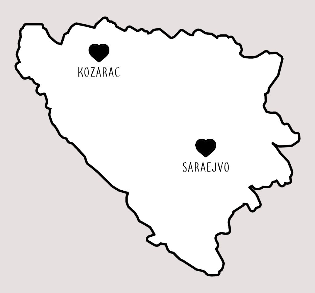 Naljepnica: Grb BiH - ARNA Designs