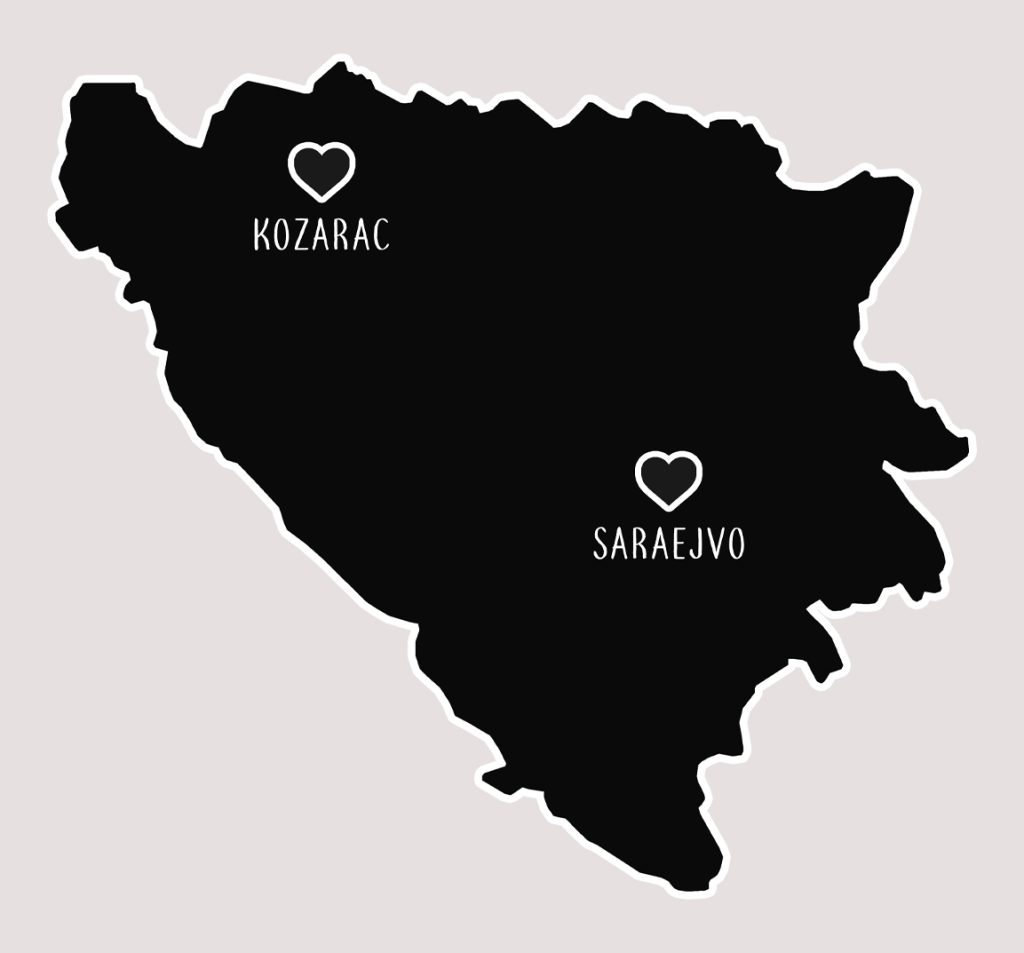 Naljepnica: Grb BiH - ARNA Designs